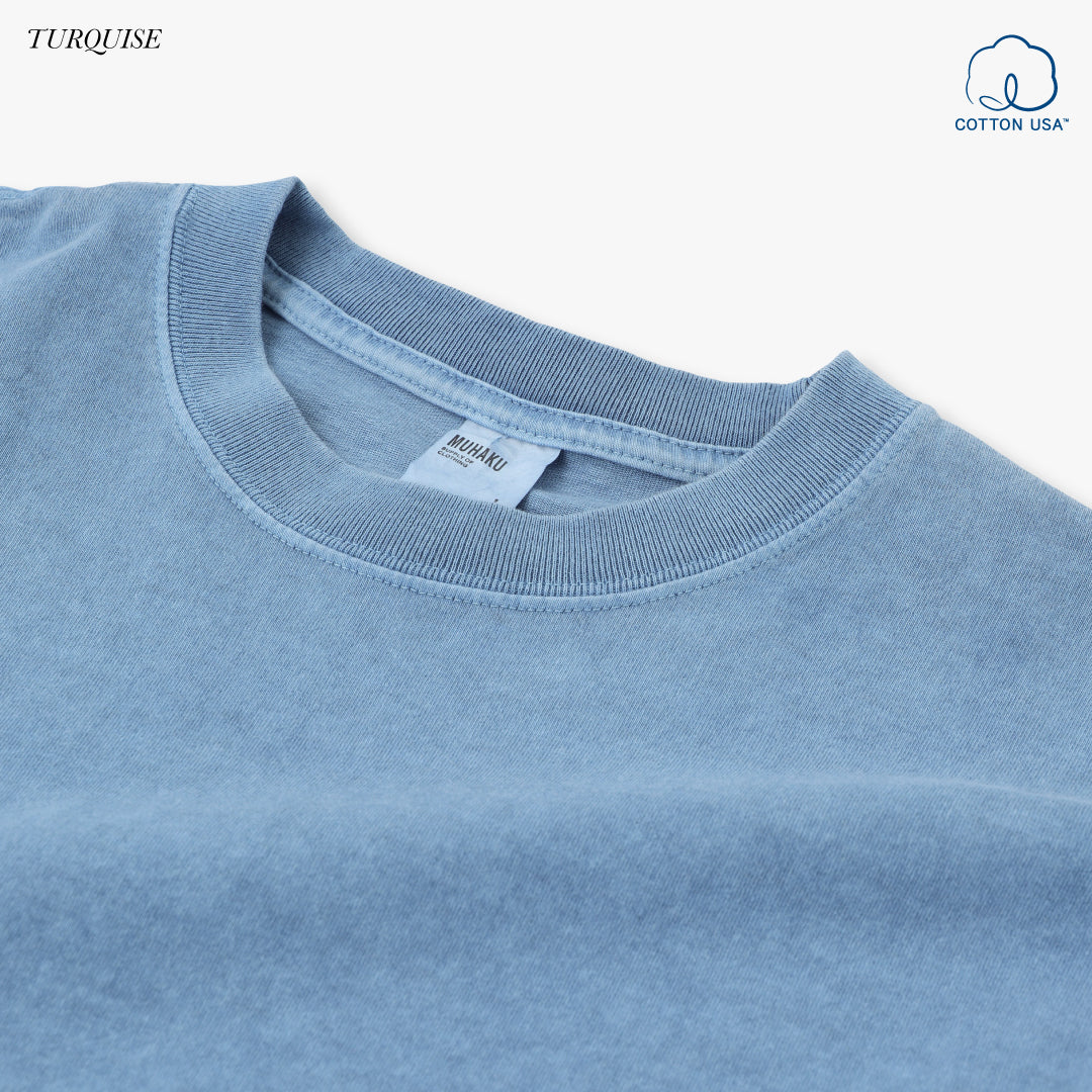 BLOW THROUGH SS TEE / PIGMENT DYE 6.8oz – MUHAKU